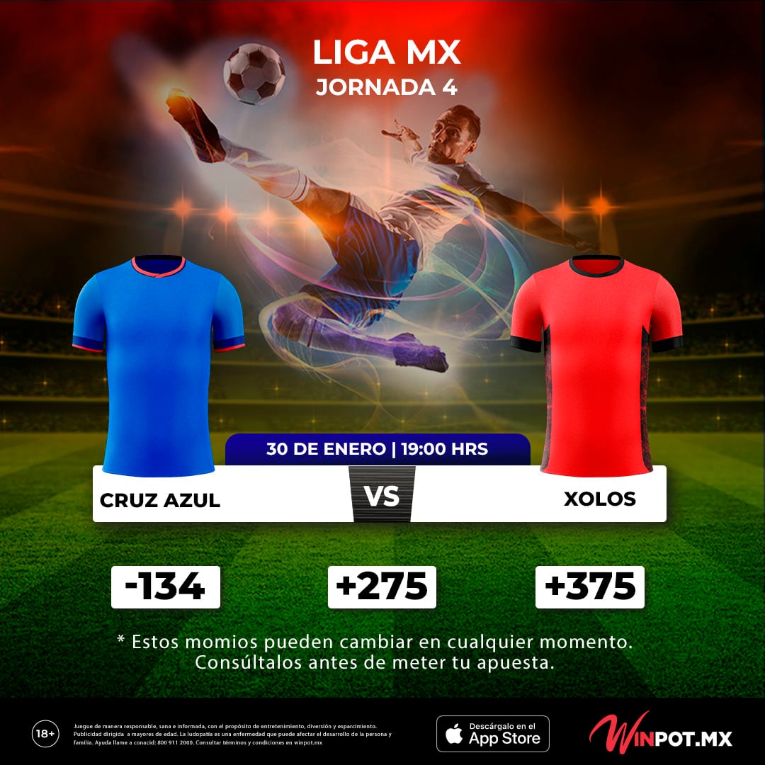 Cruz Azul vs Xolos | Winpot MX Blog